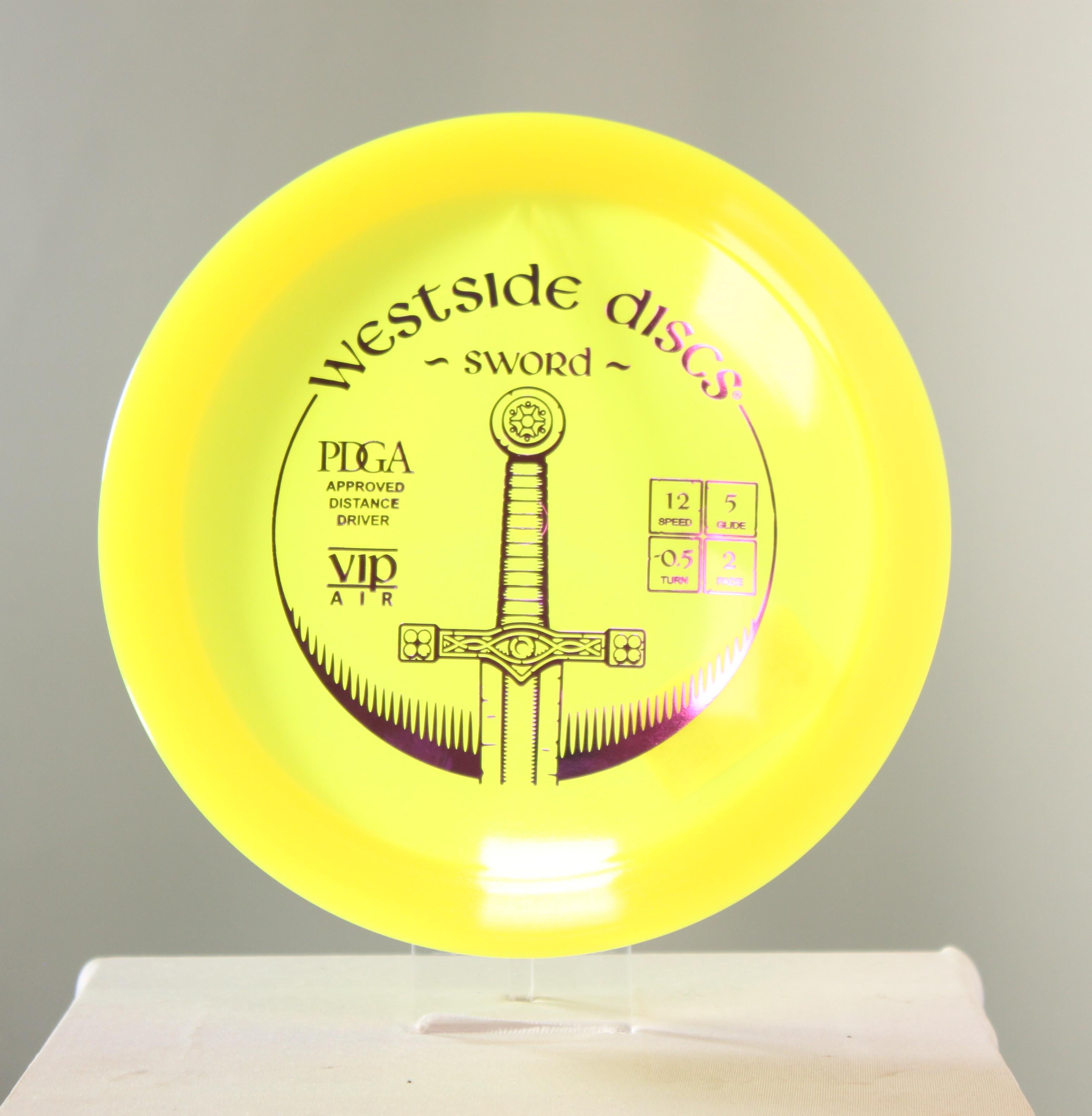 Westside Discs VIP Air Sword Distance Driver – Hazy Shade