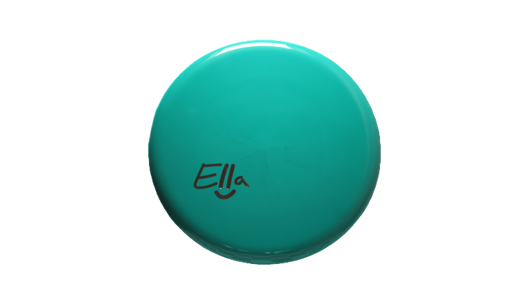 Discmania Ella Smiley Face S-Line P3x Putter – Hazy Shade