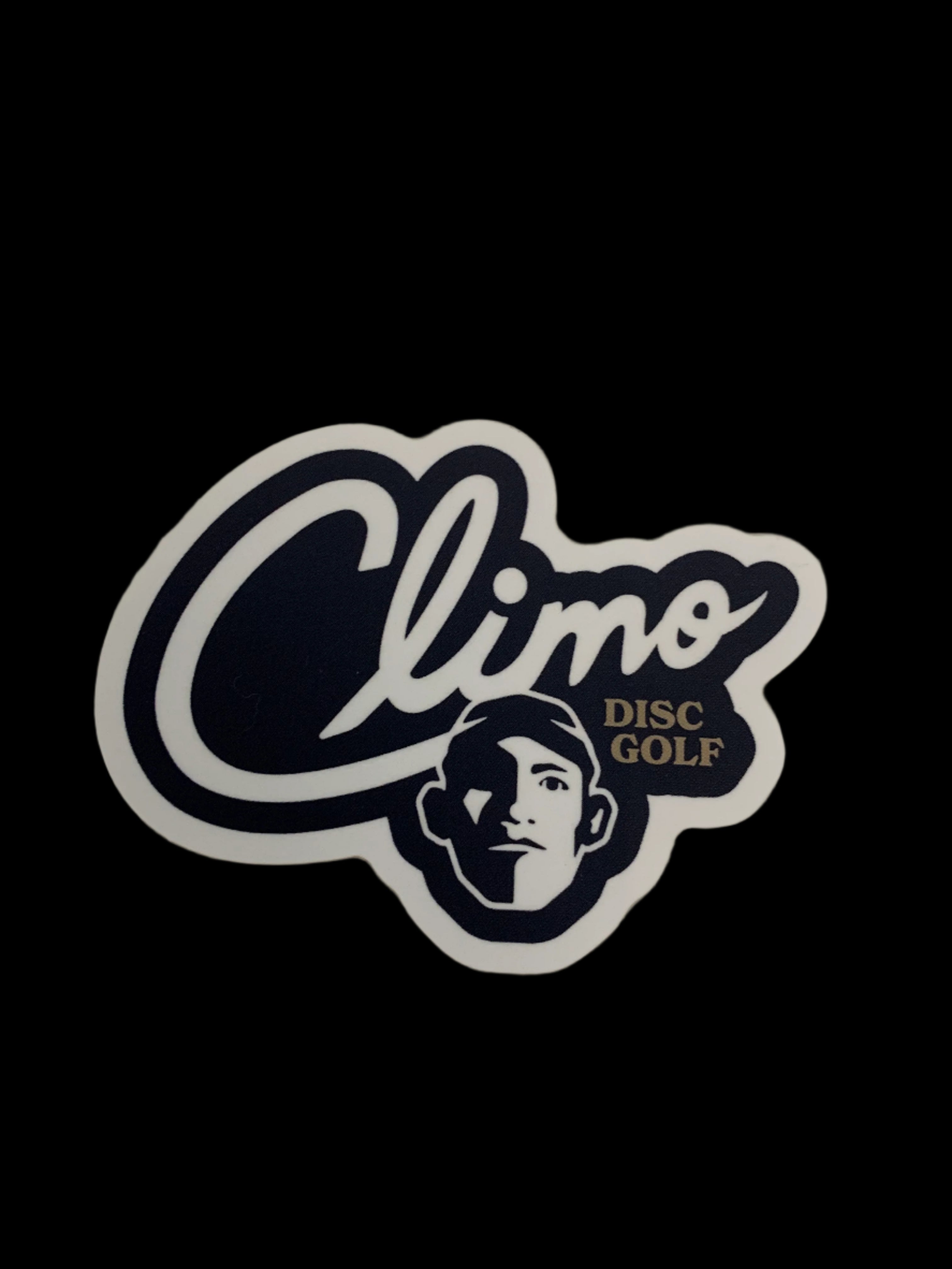 Climo Wide Logo Sticker – Hazy Shade
