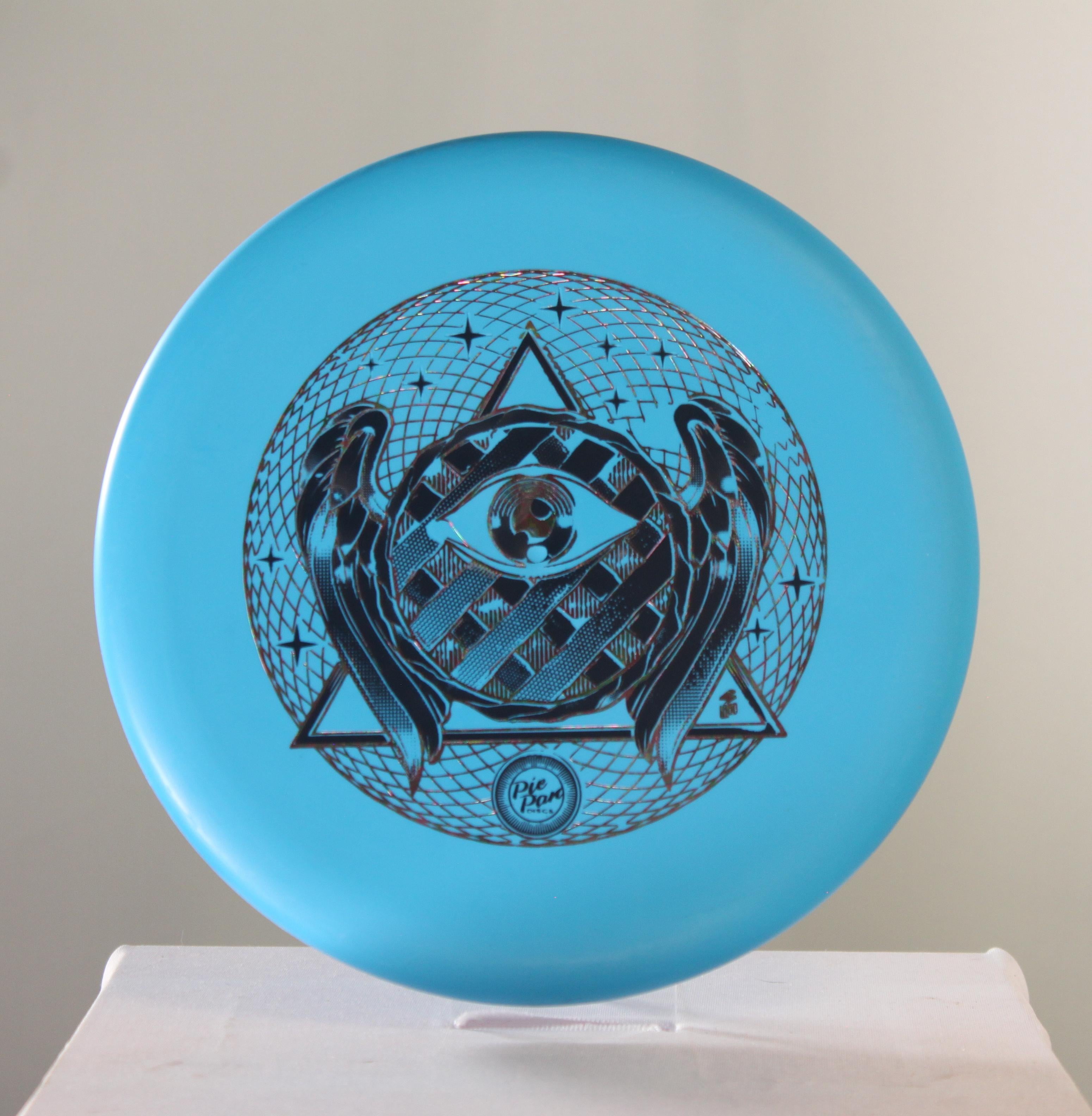 Pie Pan Discs All Seeing π Eye Butter Line Bagger Putter – Hazy Shade